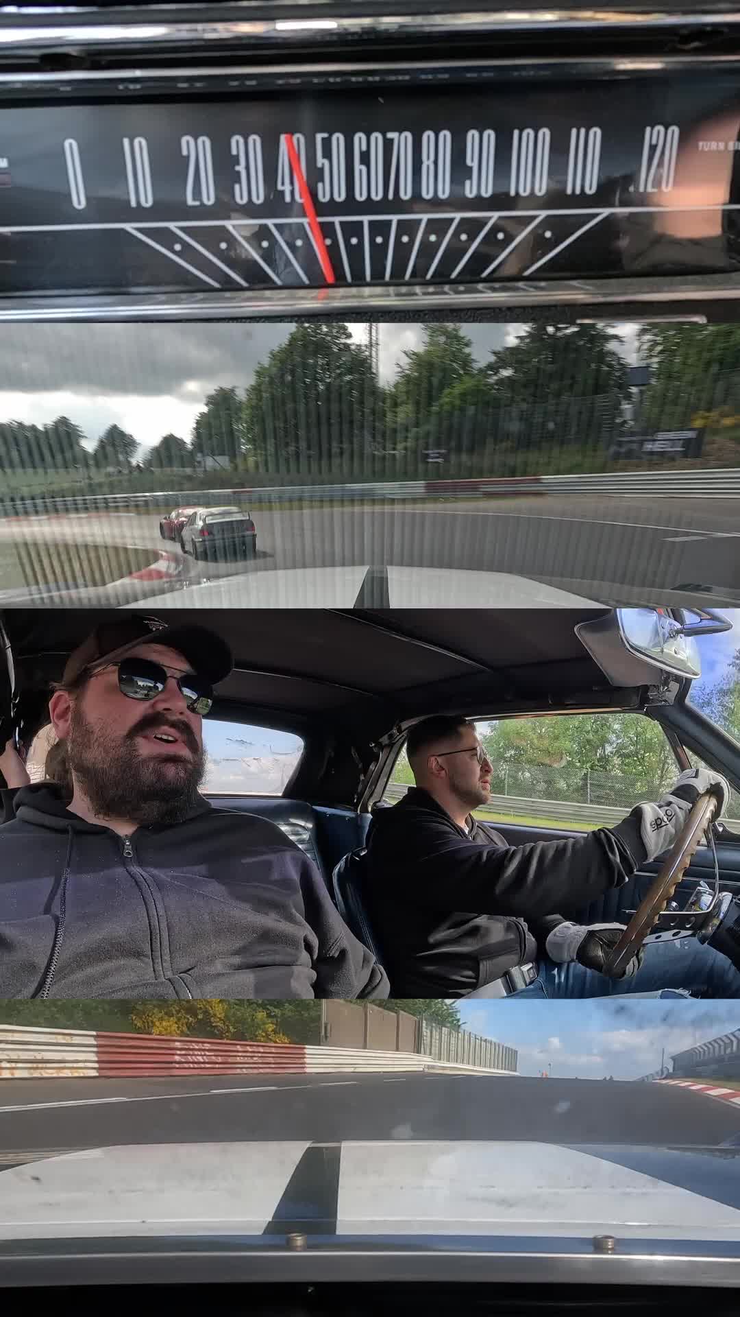 Classic 1960s muscle car surprises on the track