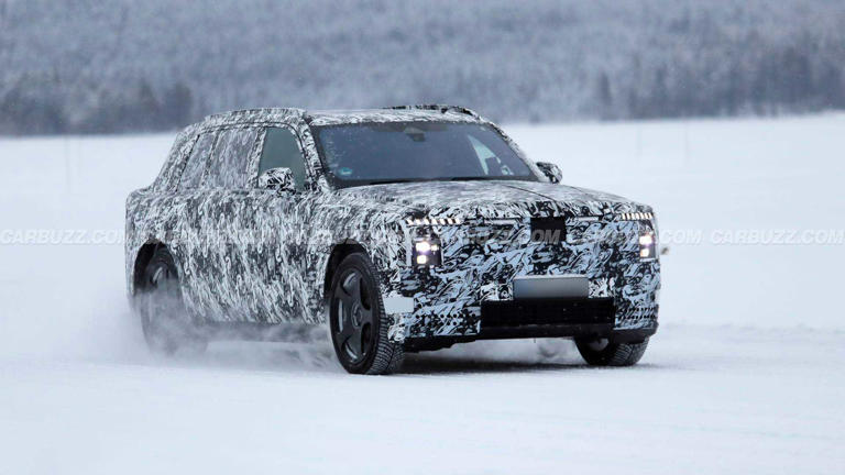 New Rolls-Royce Cullinan successor spied for the first time as an EV