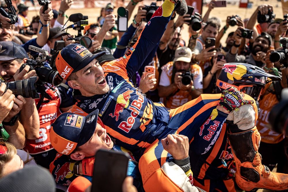 Benavides, ganador del Dakar 2026: "Esto es irreal, no entiendo lo que ...