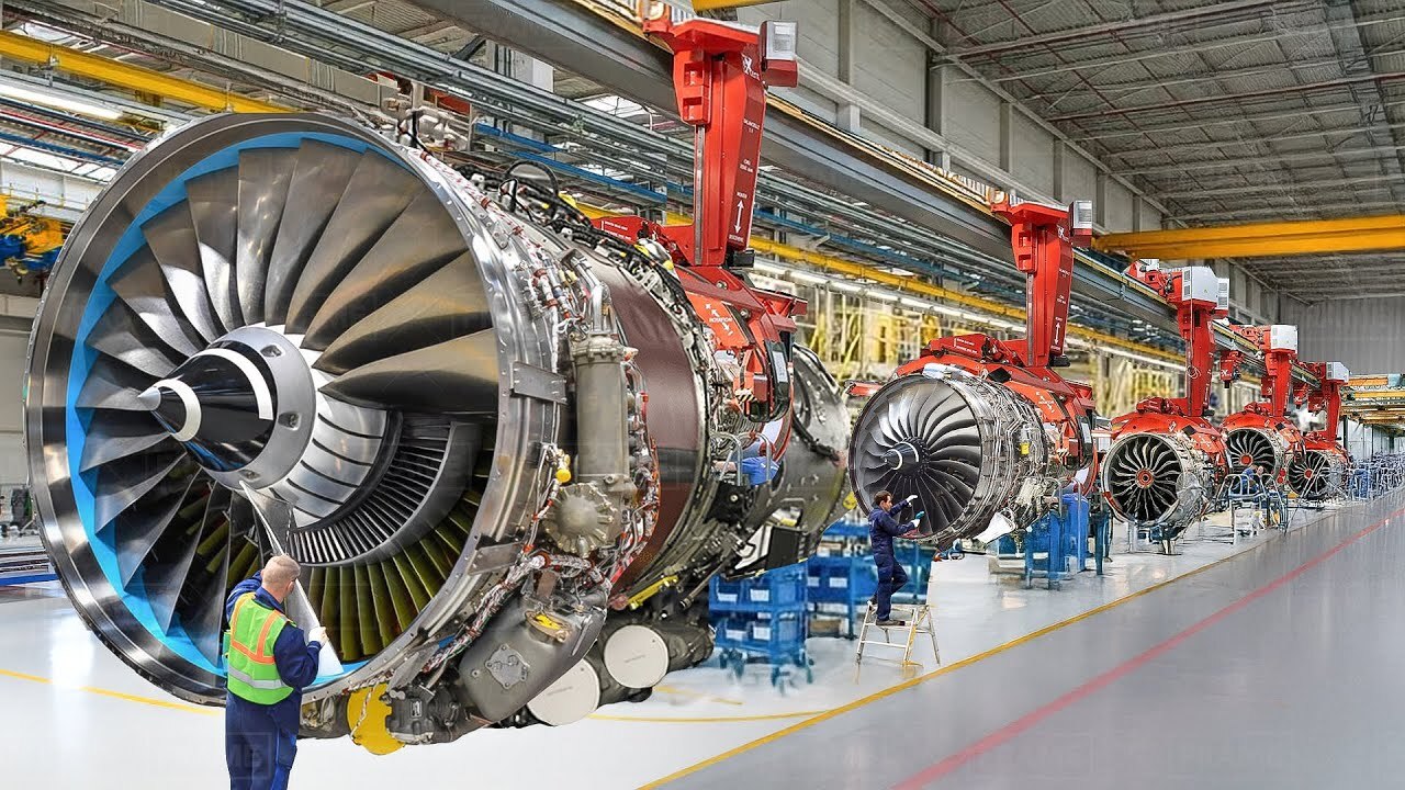 How The US Produces World's Largest Engines Ever Produced Inside ...