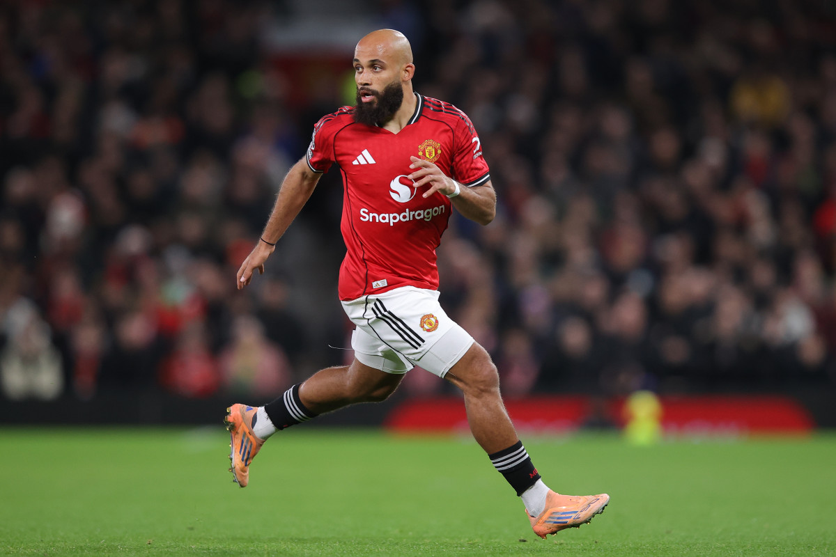 Is Bryan Mbeumo playing today for Manchester United vs Manchester City?