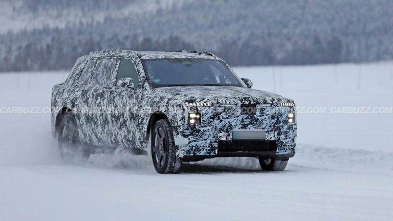 New Rolls-Royce Cullinan successor spied for the first time as an EV