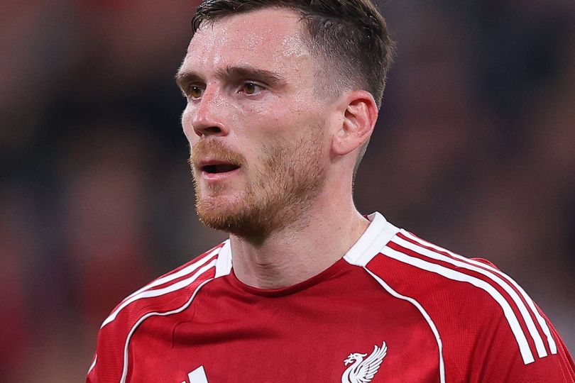 Andy Robertson's cryptic 6-word response when asked about Liverpool future
