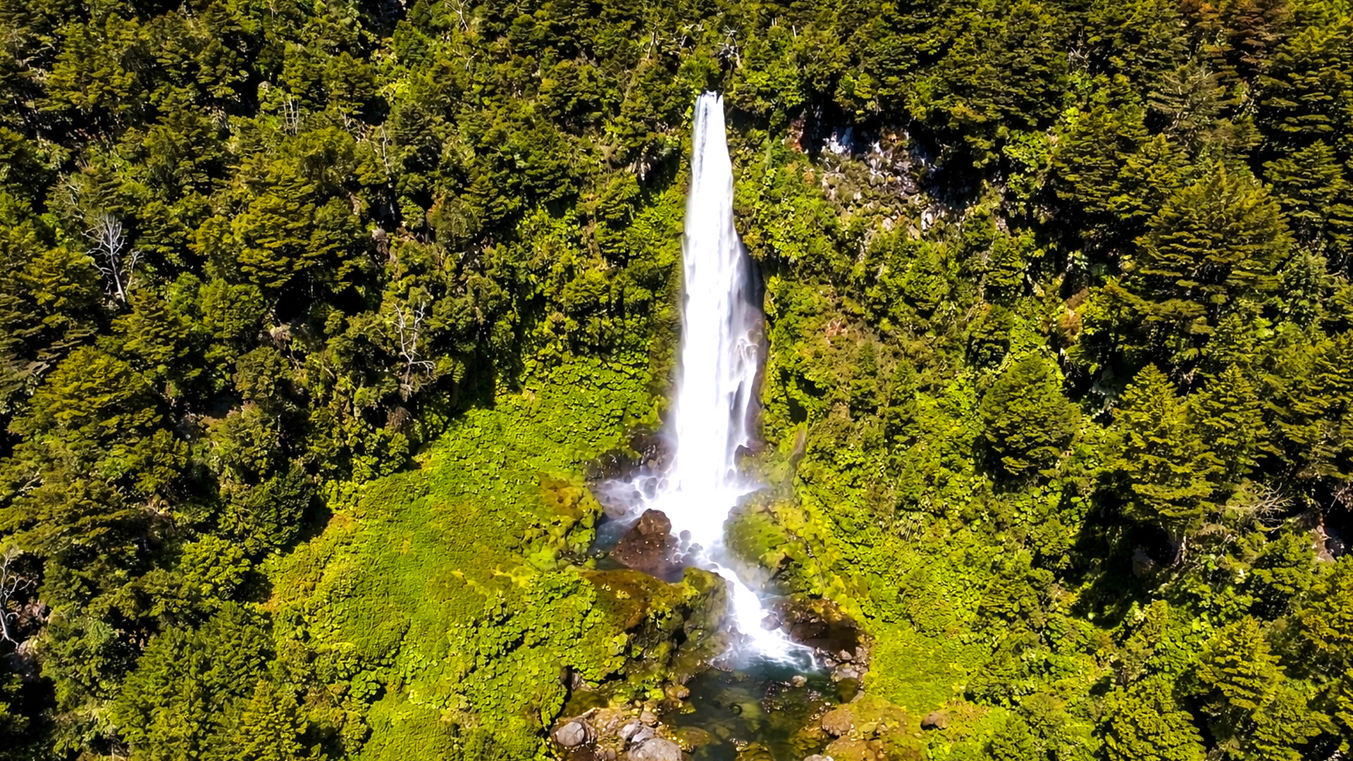 What makes Chile’s southern waterfalls unique?