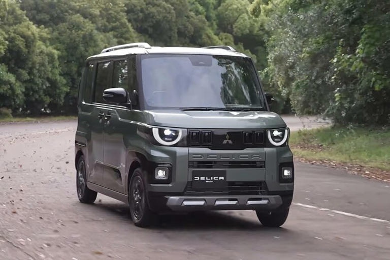 Mitsubishi présente le Delica Mini Camper, un mini van aménagé adorable