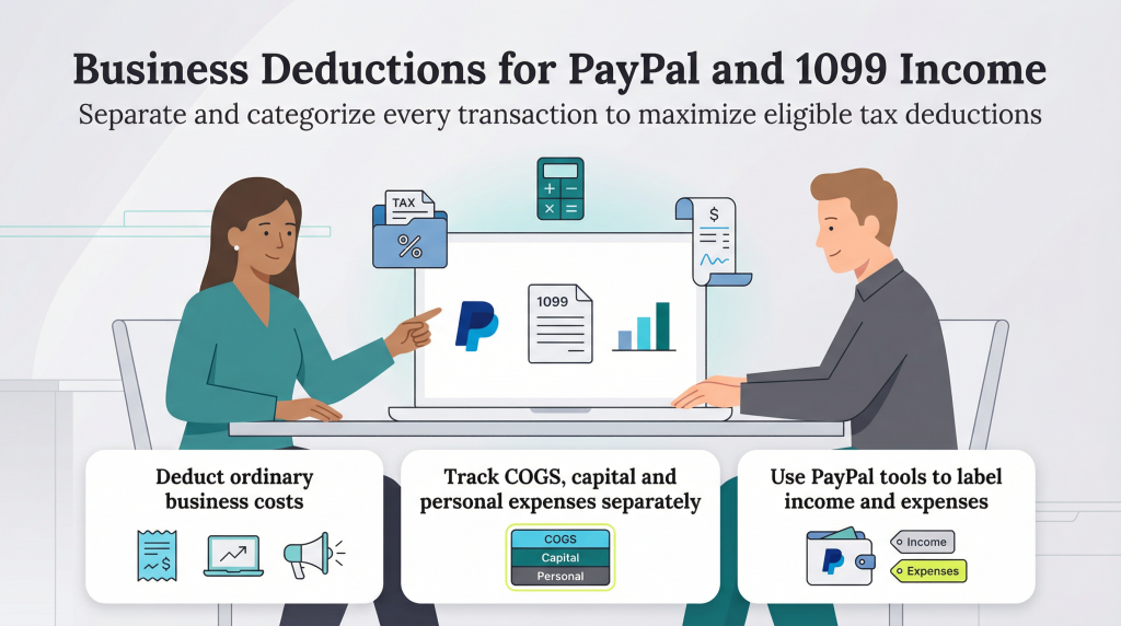 PayPal 1099: How to report self-employment income to the IRS