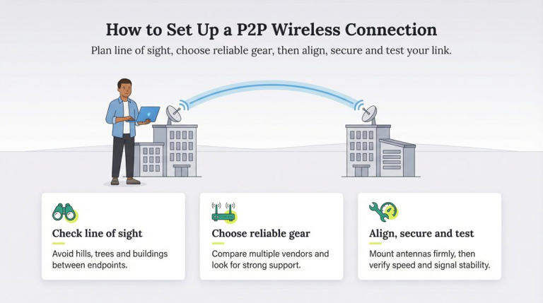 What is point-to-point wireless?