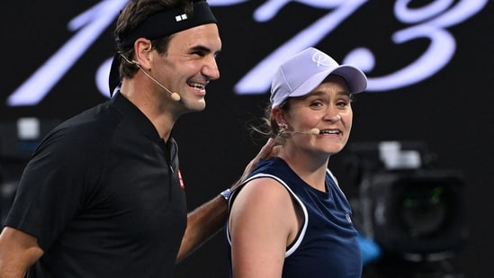 Roger Federer exhibition match Australian Open opening ceremony ...
