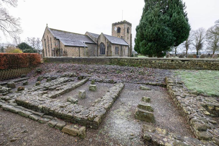 Stunning 'Roman village' with ancient ruins and award-winning pub just ...