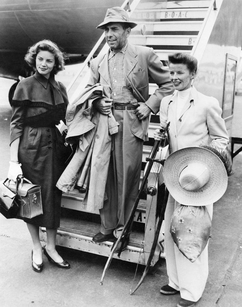 El actor Humphrey Bogart hace 75 años: "A Katharine Hepburn le ...