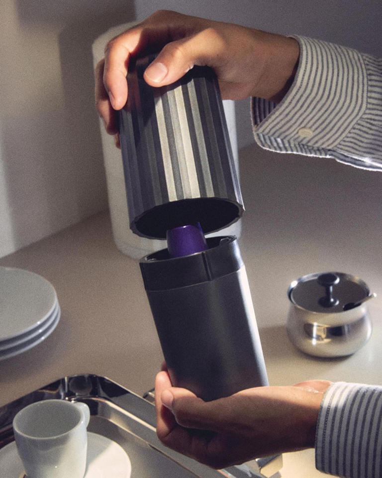 Alessi's coffee capsule crusher makes pod disposal chic