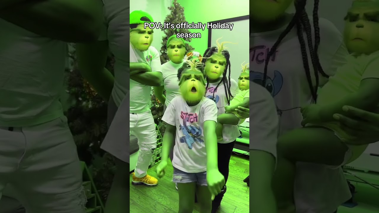 POV: It's officially holiday season at our house