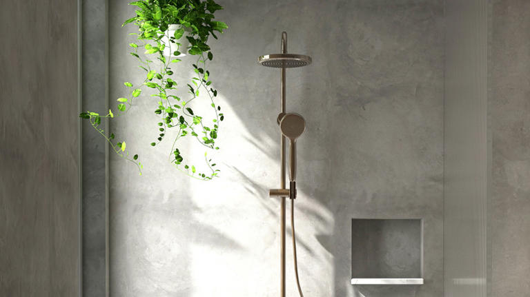 Goodbye to traditional tile showers: The moody bathroom trend taking over