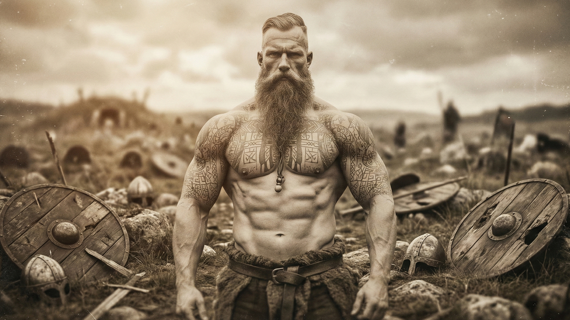 The first ever hero to actually exist - Beowulf