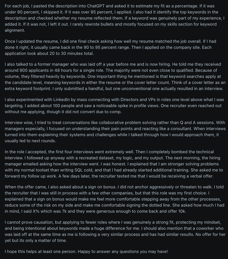 Laid off, not defeated: How this professional landed a new job just ...