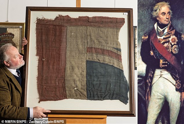 Flag that flew over Nelson's victory at Trafalgar must be saved for the ...