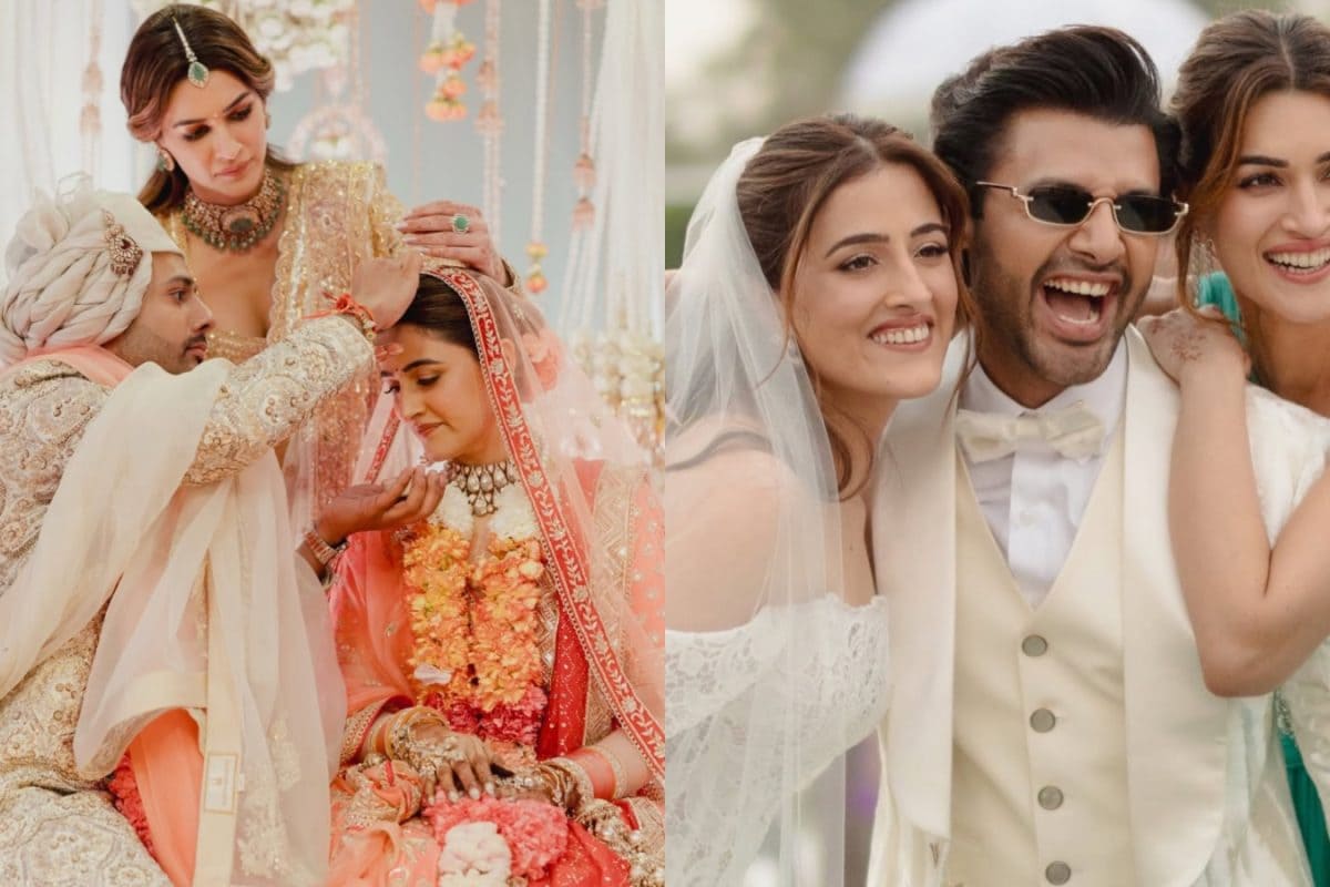 Kriti Sanon sheds 'happy tears' after hearing Nupur Sanon's wedding ...