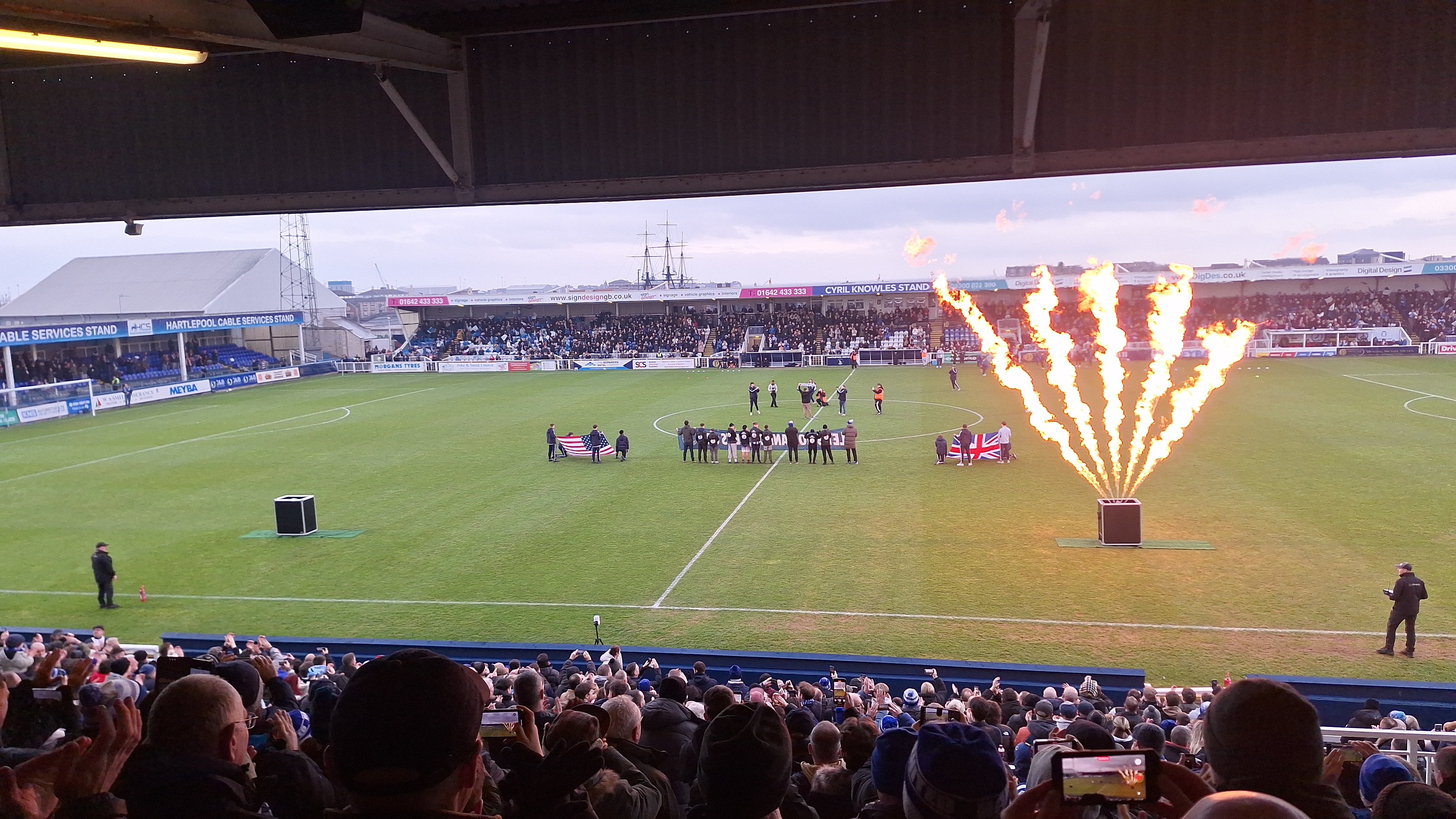 New Hartlepool United owner Landon Smith given incredible reception as ...