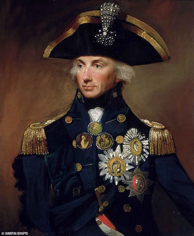 Flag that flew over Nelson's victory at Trafalgar must be saved for the ...