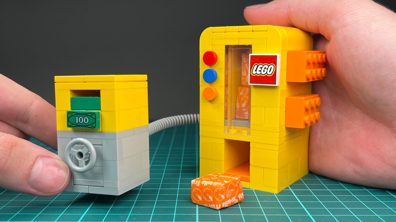 Easy Lego vending machine you can build