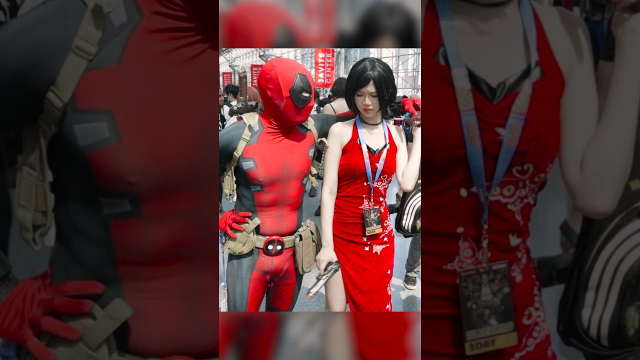 Deadpool meets Ada Wong #deadpool #adawong #cosplay