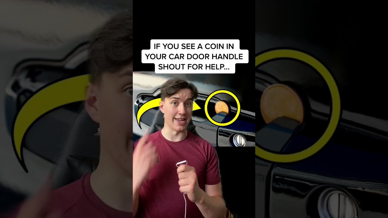 Why spotting a coin in a car door handle can signal danger