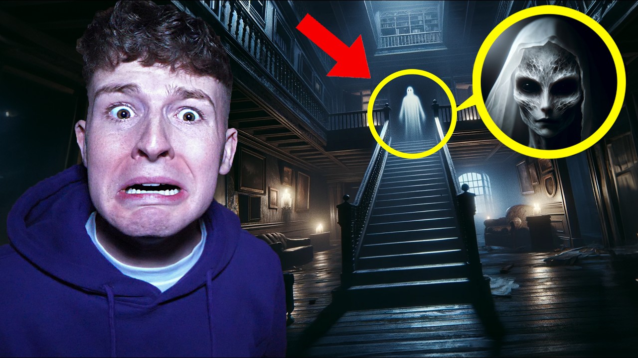 I survived overnight in a haunted house