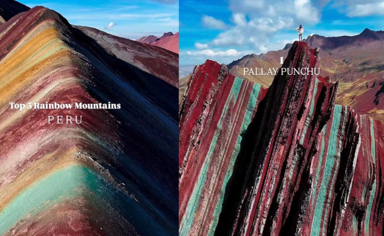 Vlogger shares stunning video of Peru's Rainbow Mountains and the must ...
