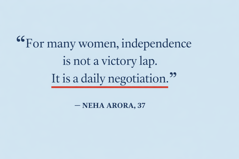 Beyond the badge: The unseen burden of independent Indian women