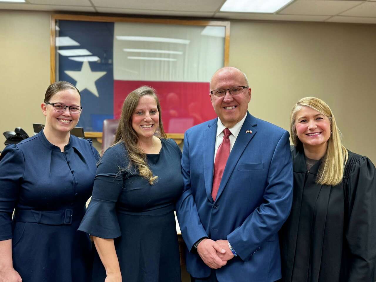 Montgomery County judge formally adopts a woman he met while she was in ...