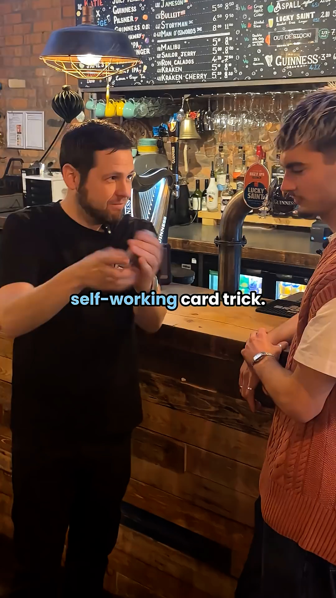This card trick works by itself every time