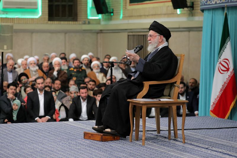 Iran's leader Khamenei accuses Trump of inciting deadly protests