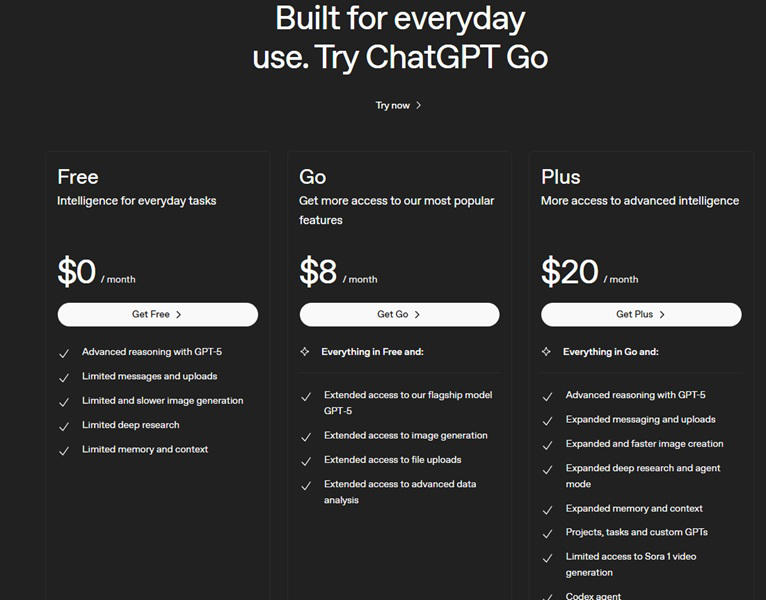 More AI: OpenAI's cheap ChatGPT Go tier is here, but ads are coming, too