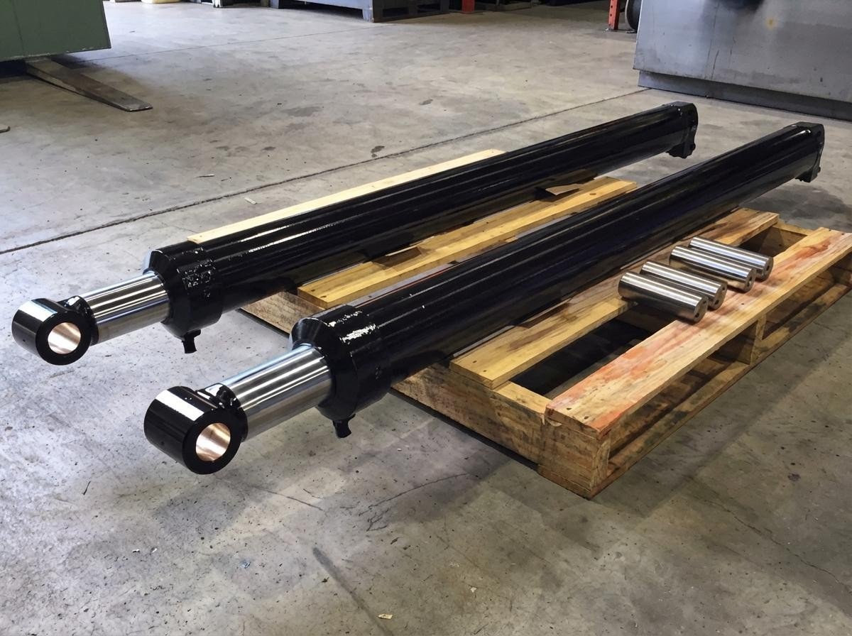 Building new boom lift cylinders