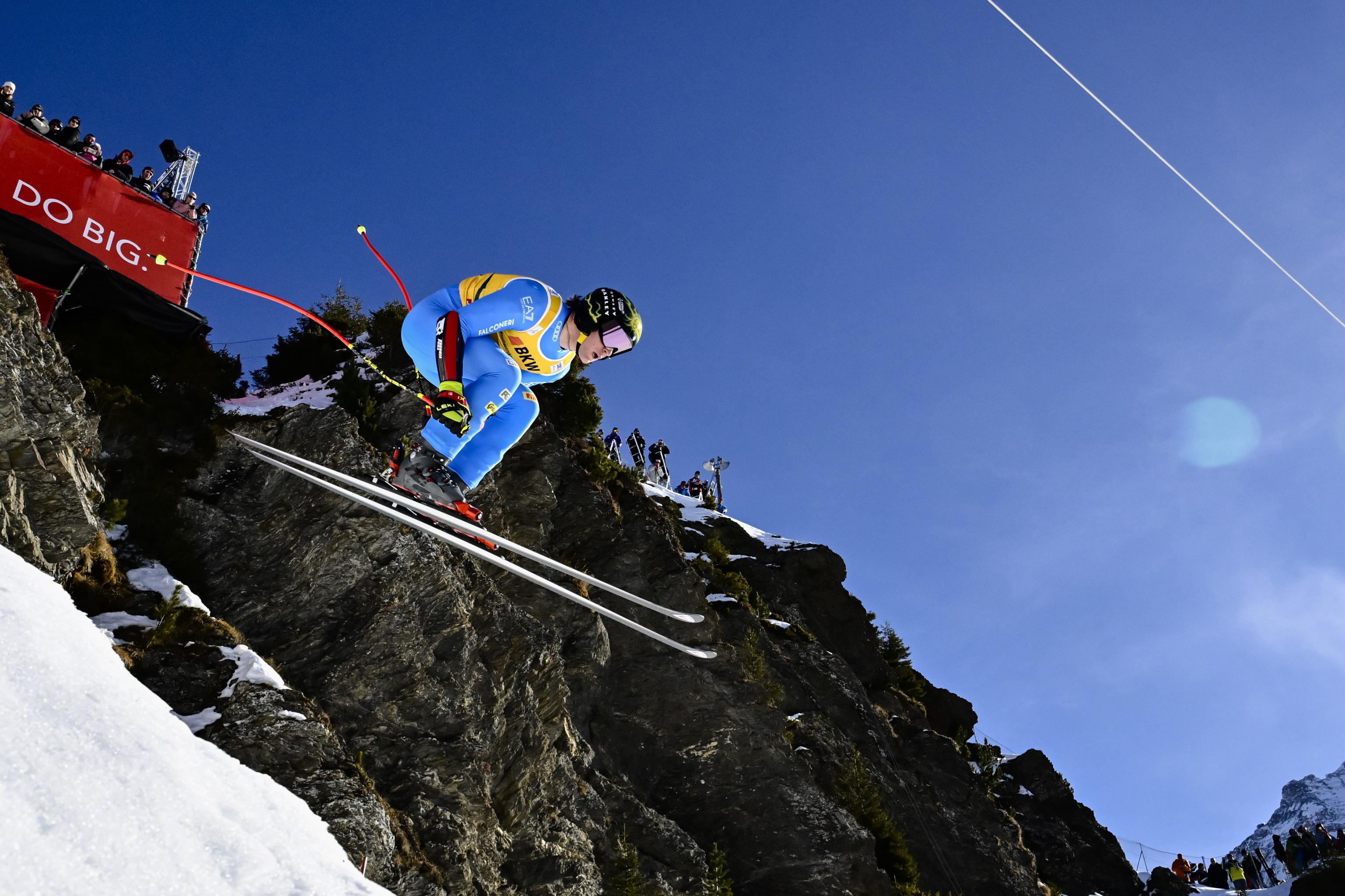 Cdm: Franzoni terzo nella libera di Wengen, vince Odermatt