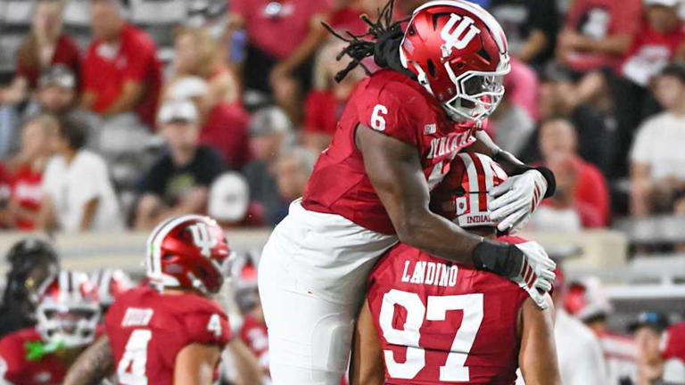 'Freak of nature': Inside Mario Landino's rise to Indiana football, CFP ...