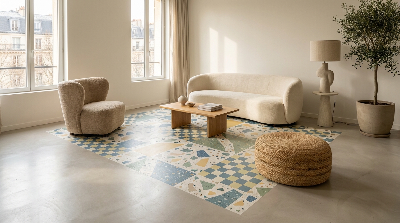 Ne changez surtout pas votre sol avant d’avoir vu cette astuce déco ...