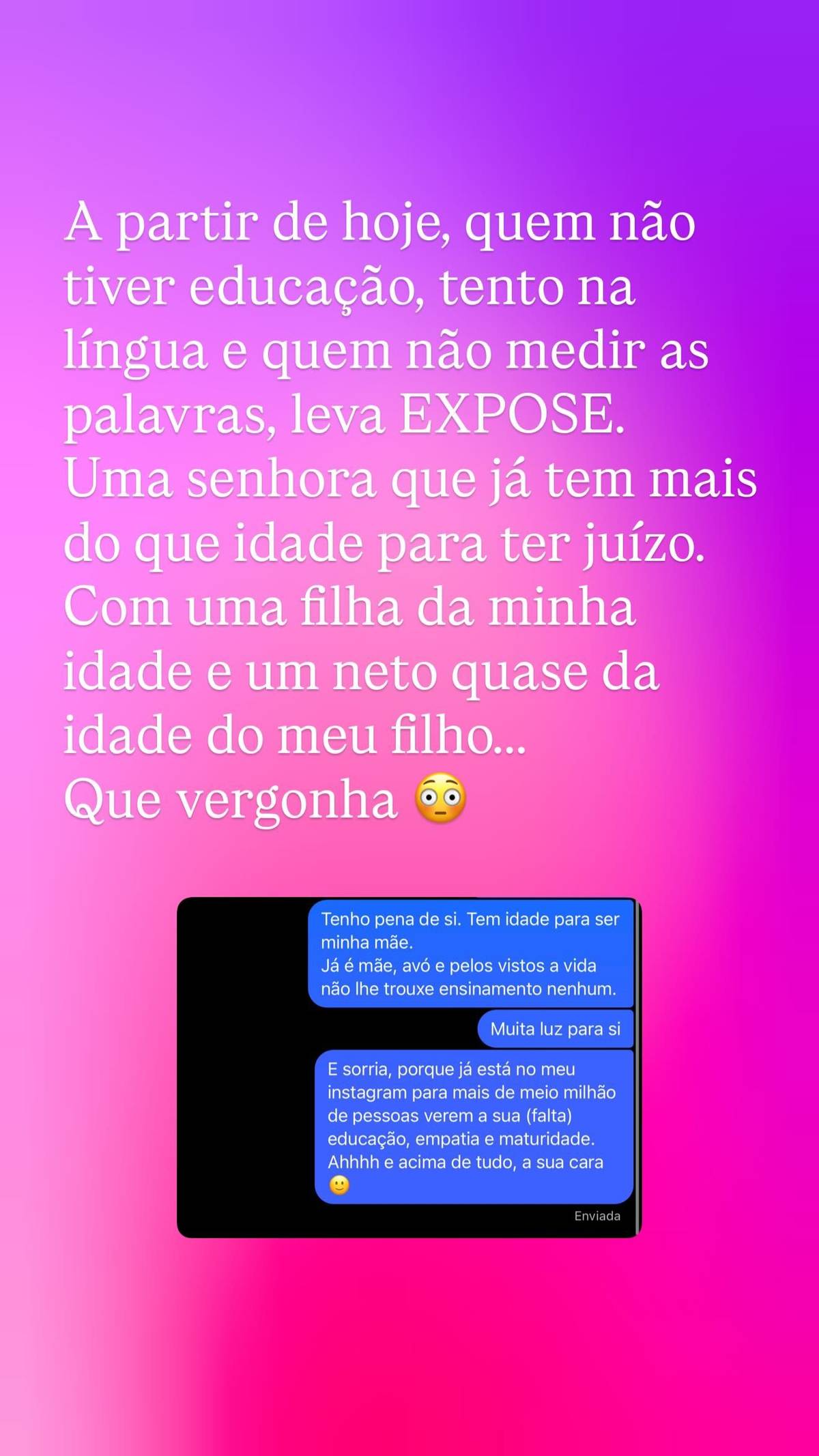 Fanny Rodrigues expõe insultos sobre o filho e lança aviso a seguidores ...