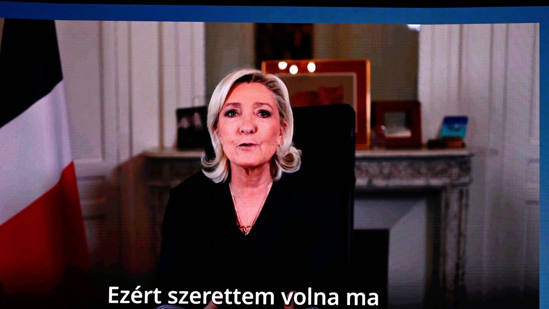 Alice Weidel, Benajmin Netanyahu, Giorgia Meloni und Marine Le Pen ...