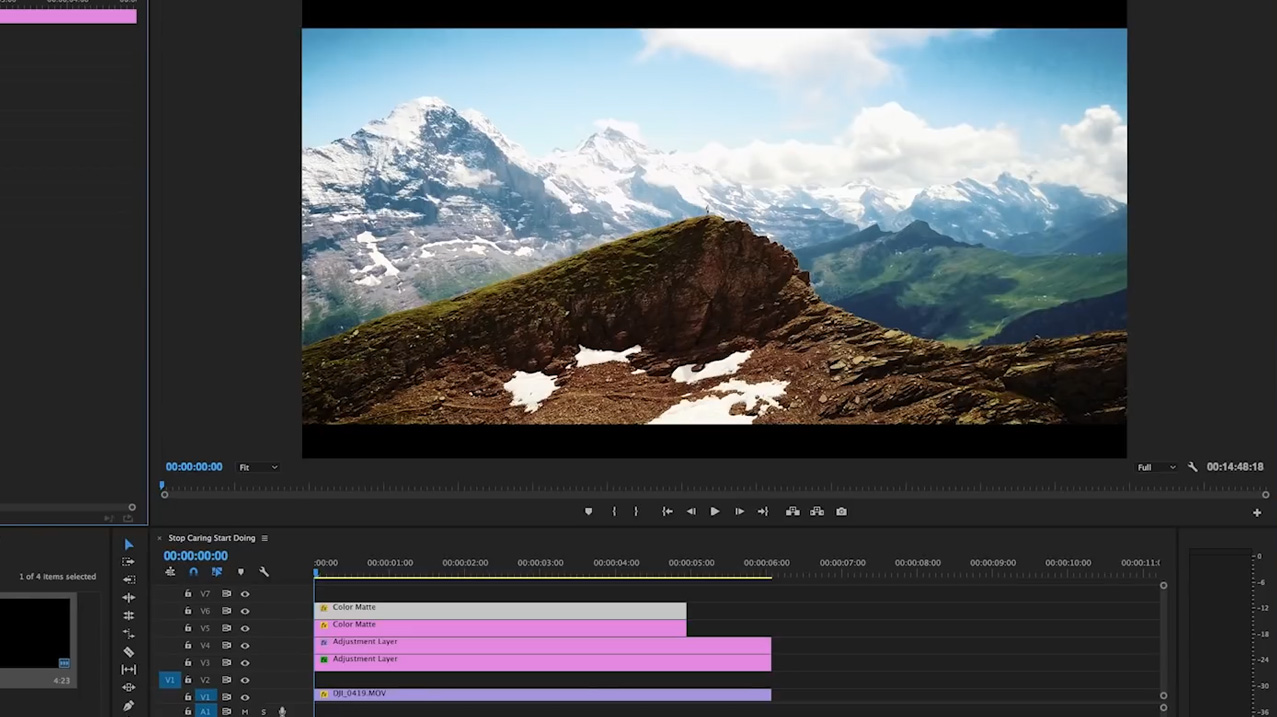 How to color grade my drone footage