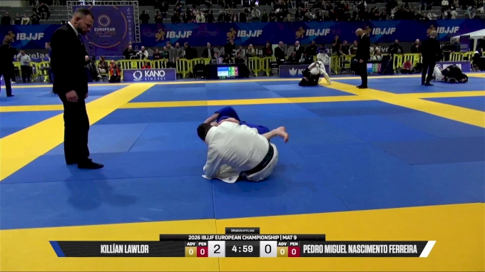 Pedro Miguel Nascimento Ferreira vs Killían Lawlor 2026 European Jiu ...