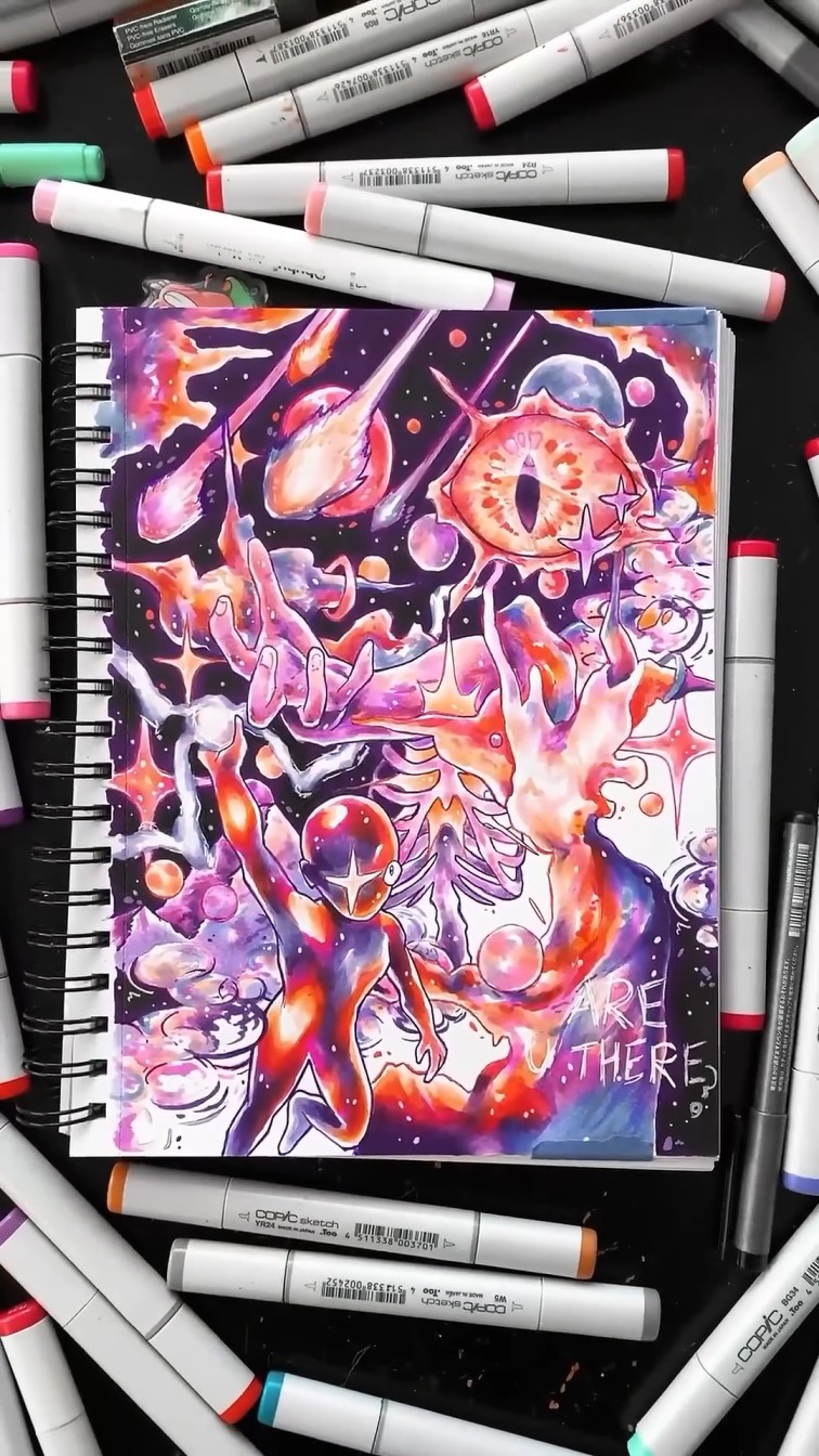 A relaxing doodle art session to start the weekend