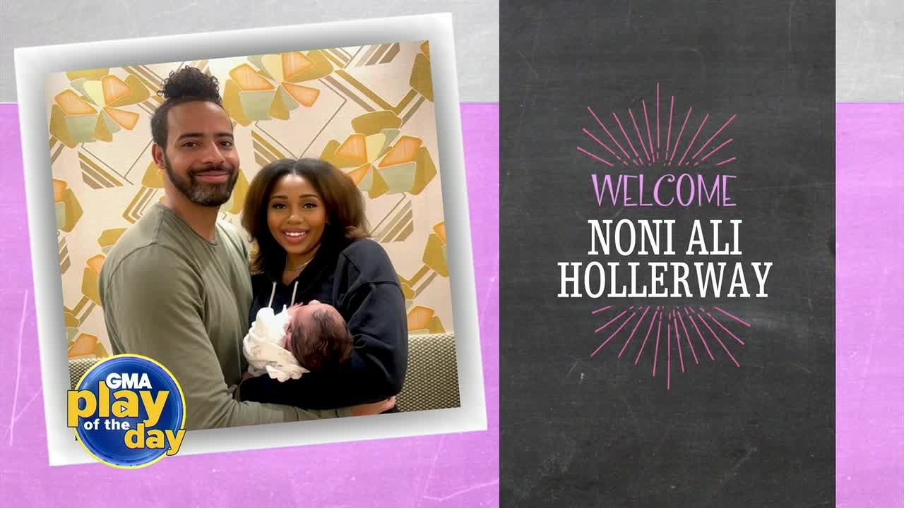 GMA weekend meteorologist becomes a mom
