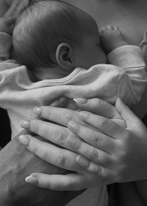 Perrie Edwards announces birth of 'perfect little angel' with unique name