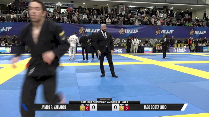 Iago Costa Lobo vs James R Vafiades 2026 European Jiu-Jitsu IBJJF ...