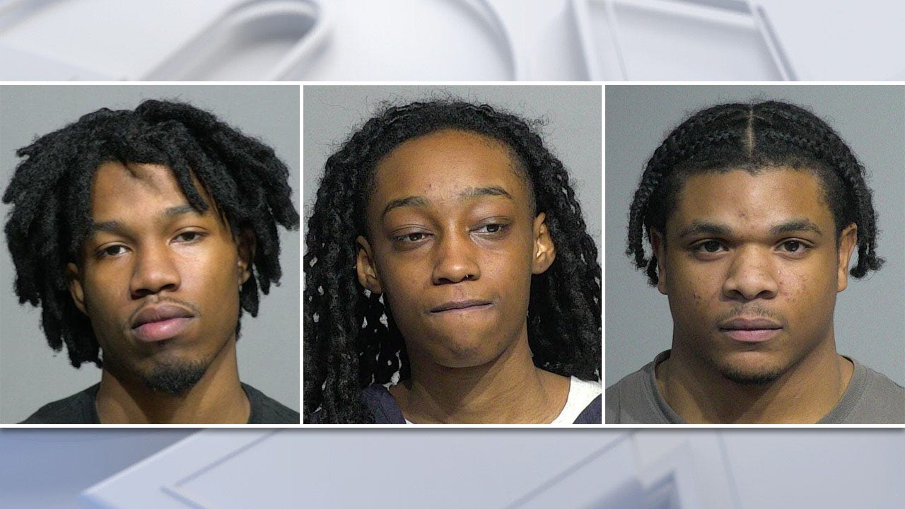 Milwaukee shooting tied to carjacking, robbery; 3 people charged