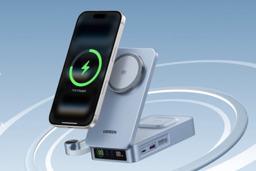 UGREEN’s new 2-in-1 battery pack brings 20000mAh capacity and a digital ...