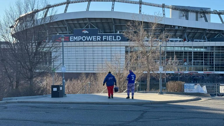 Bills fans take over Empower Field in Denver