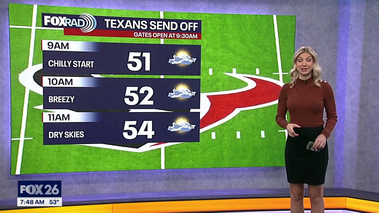 Houston weather: Jan. 17 morning forecast