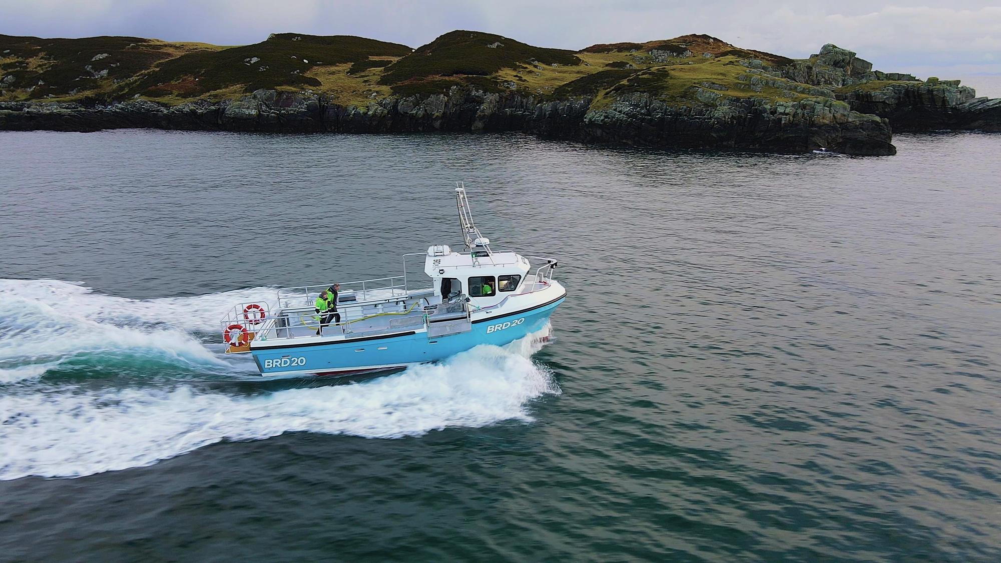Over the sea to Skye as boat builder completes latest order
